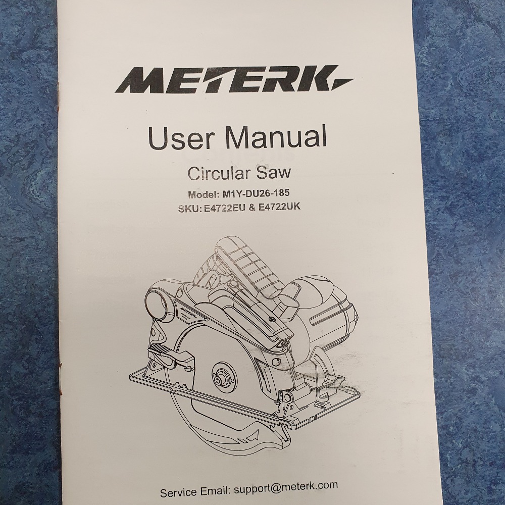 Pre-owned Meterk M1Y-DU26 Circular Saw - Own4Less